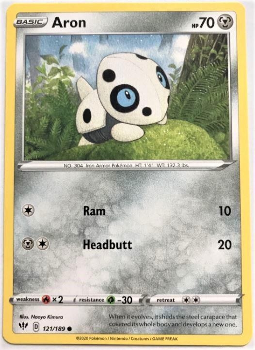 Aron #121 Prices | Pokemon Darkness Ablaze | Pokemon Cards