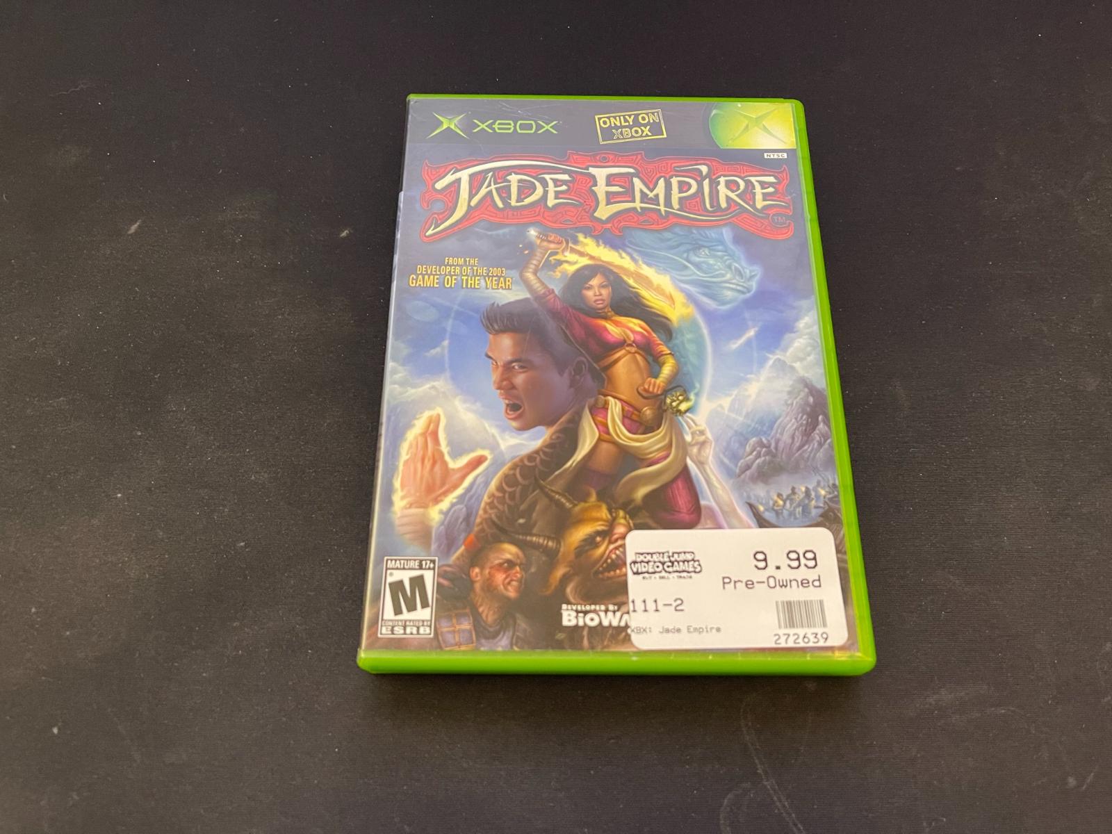 Jade Empire | Item, Box, and Manual | Xbox
