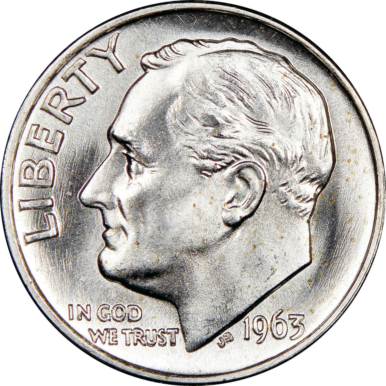 1963 [PROOF] Roosevelt Dime Prices | Ungraded, NGC, PCGS Values