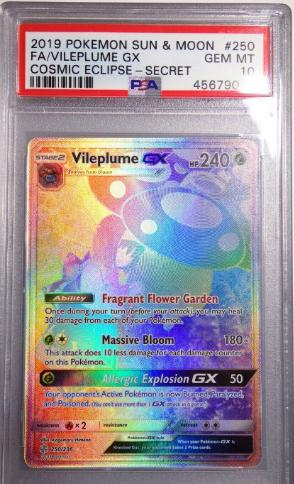Vileplume GX #250 Prices | Pokemon Cosmic Eclipse | Pokemon Cards