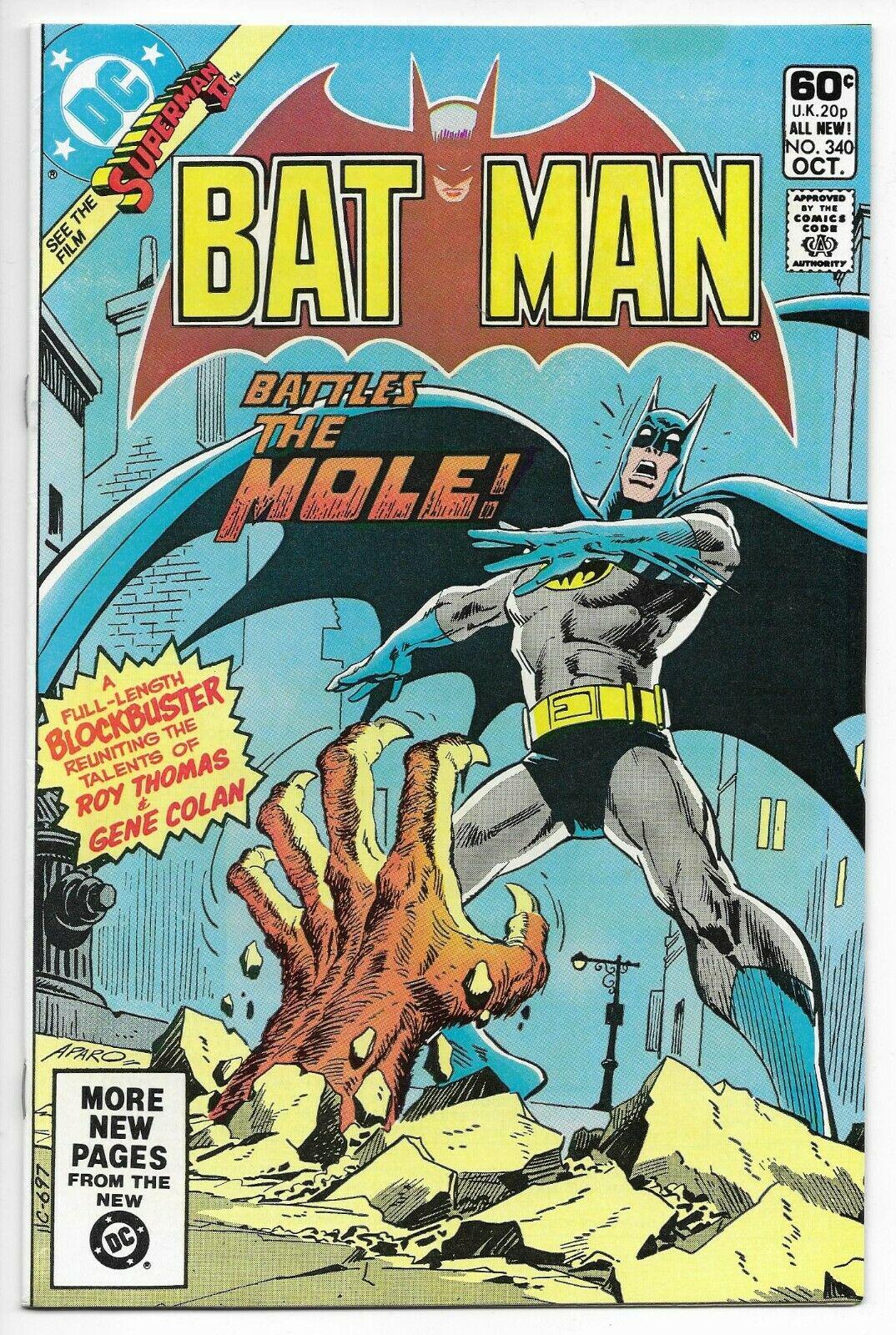 Batman #340 (1981) Prices | Batman Series