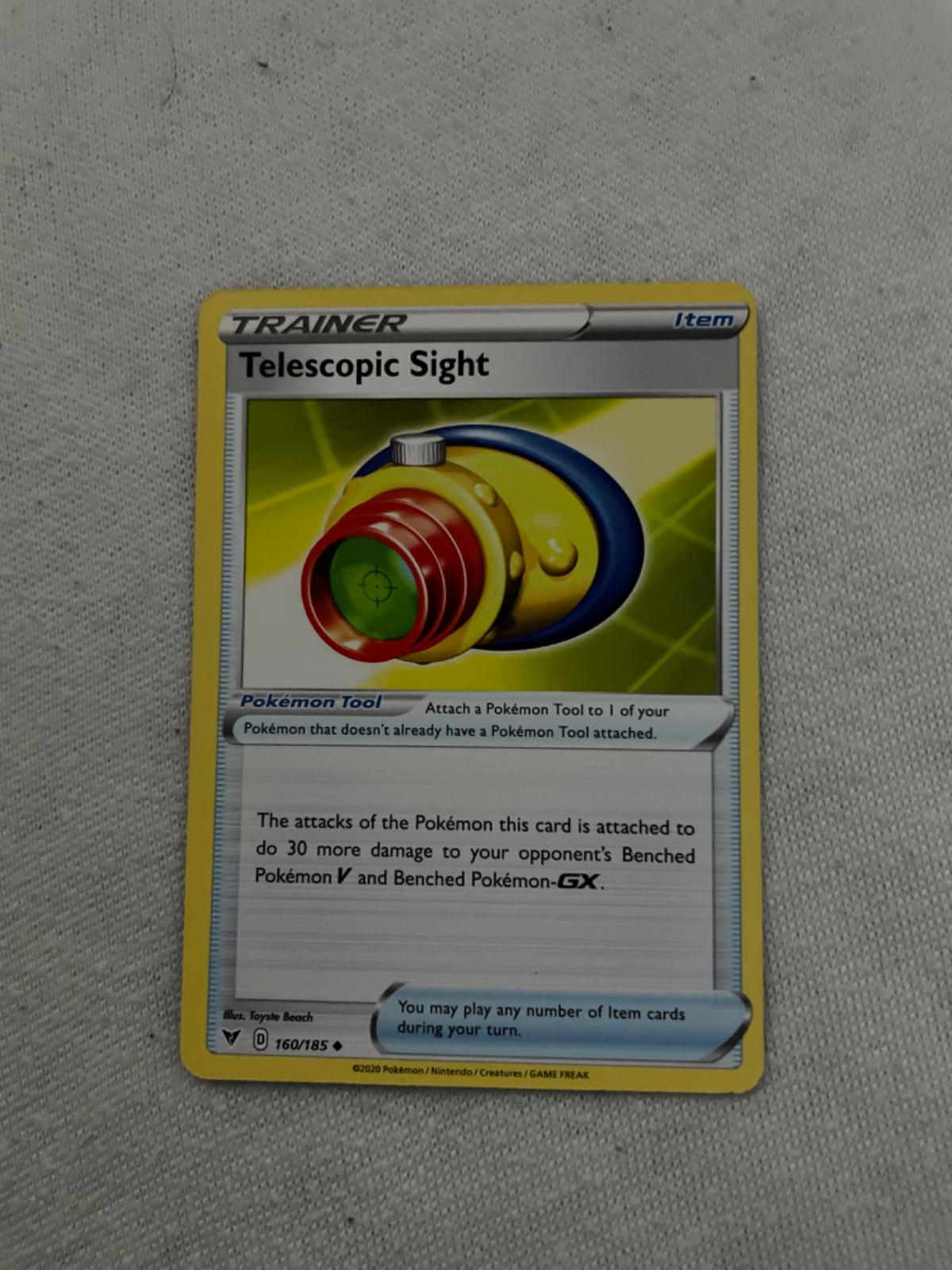 Telescopic Sight | Ungraded | Pokemon Vivid Voltage
