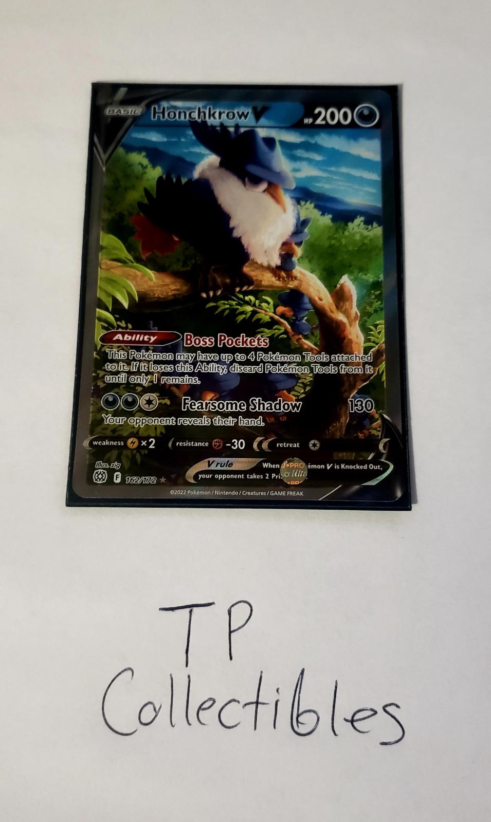 Honchkrow V | Ungraded | Pokemon Brilliant Stars