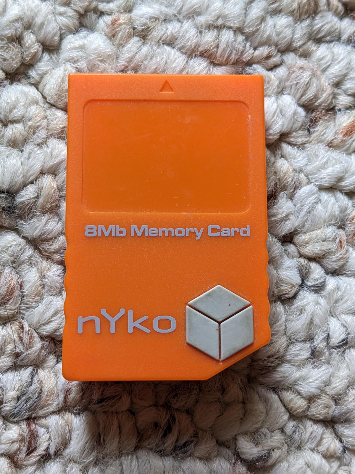 Nyko 8MB Memory Card | Item only | Gamecube