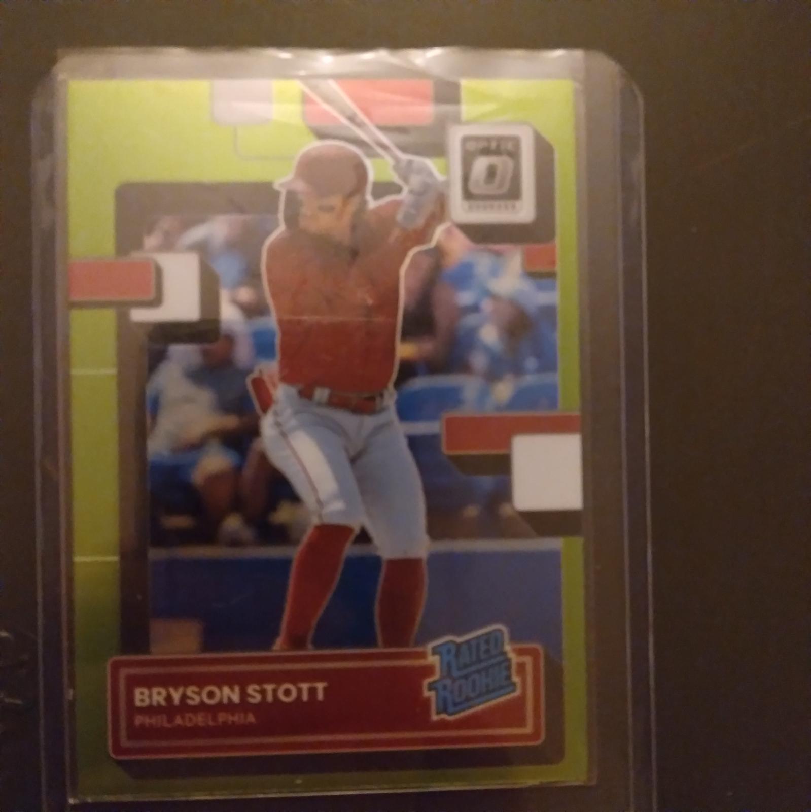Bryson Stott [Green] | Ungraded | 2022 Panini Donruss Optic
