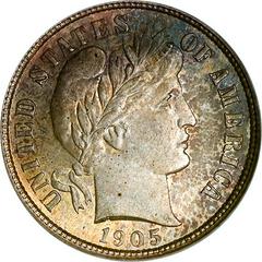 1905 S Barber Dime Prices | Ungraded, NGC, PCGS Values