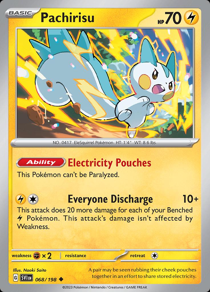 Pachirisu #68 Prices | Pokemon Scarlet & Violet | Pokemon Cards