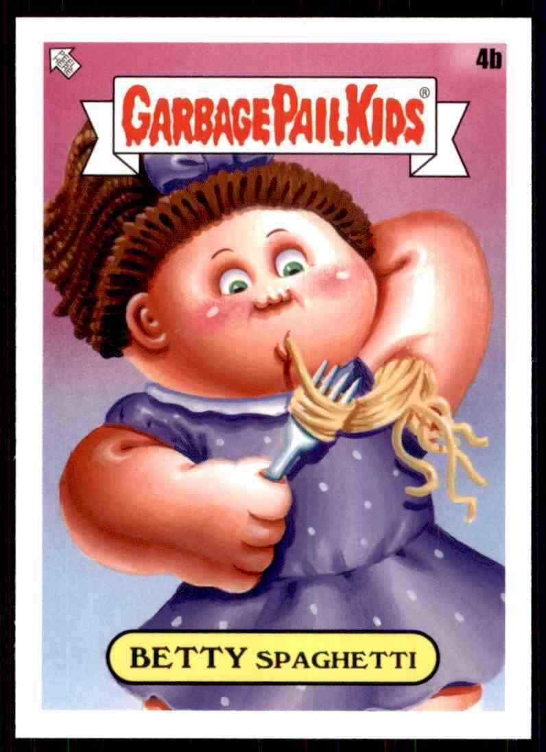 BETTY Spaghetti #4b Prices | Garbage Pail Kids Food Fight | GPK Cards