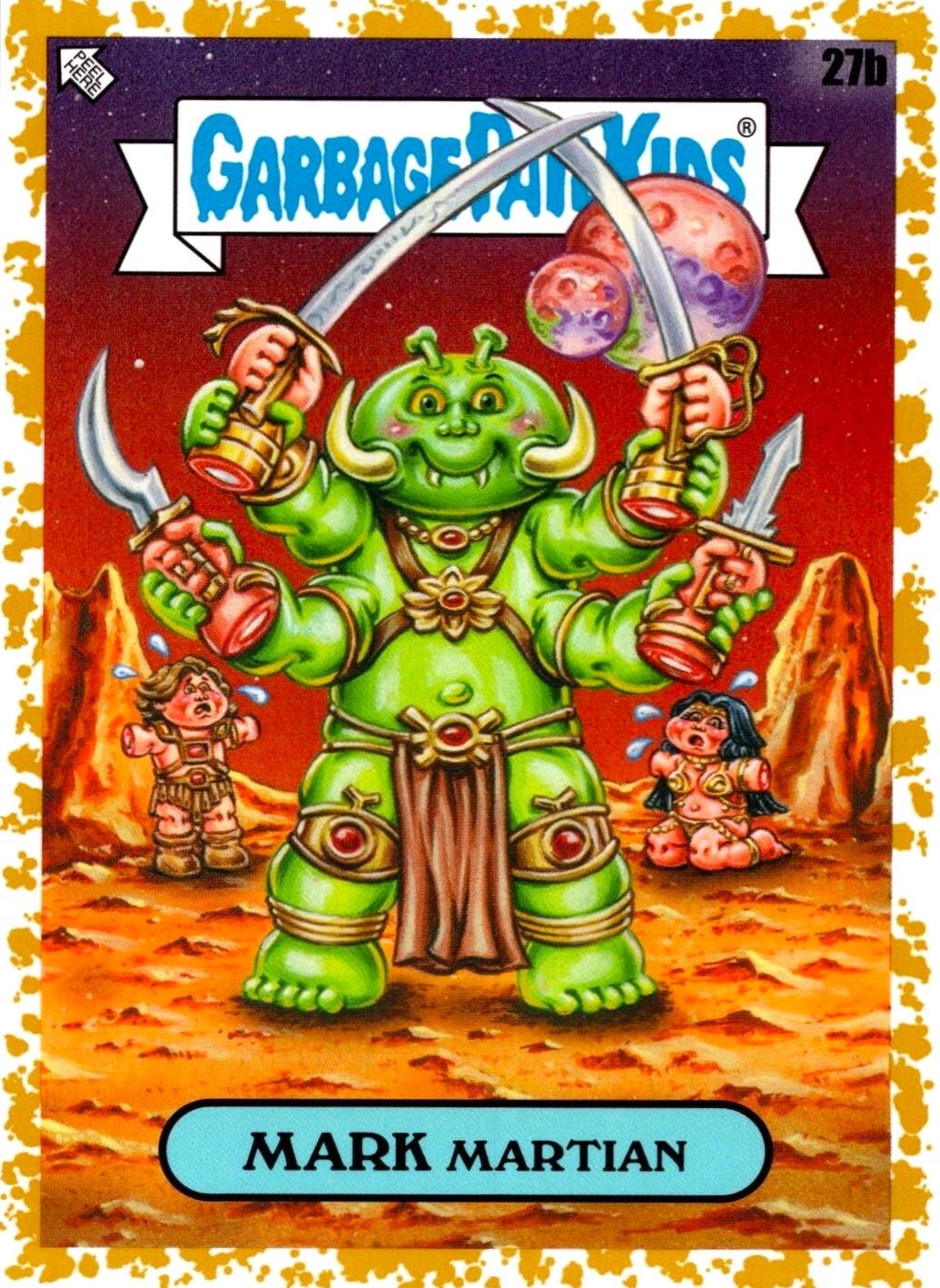 Mark Martian [Gold] #27b Prices | Garbage Pail Kids Intergoolactic ...