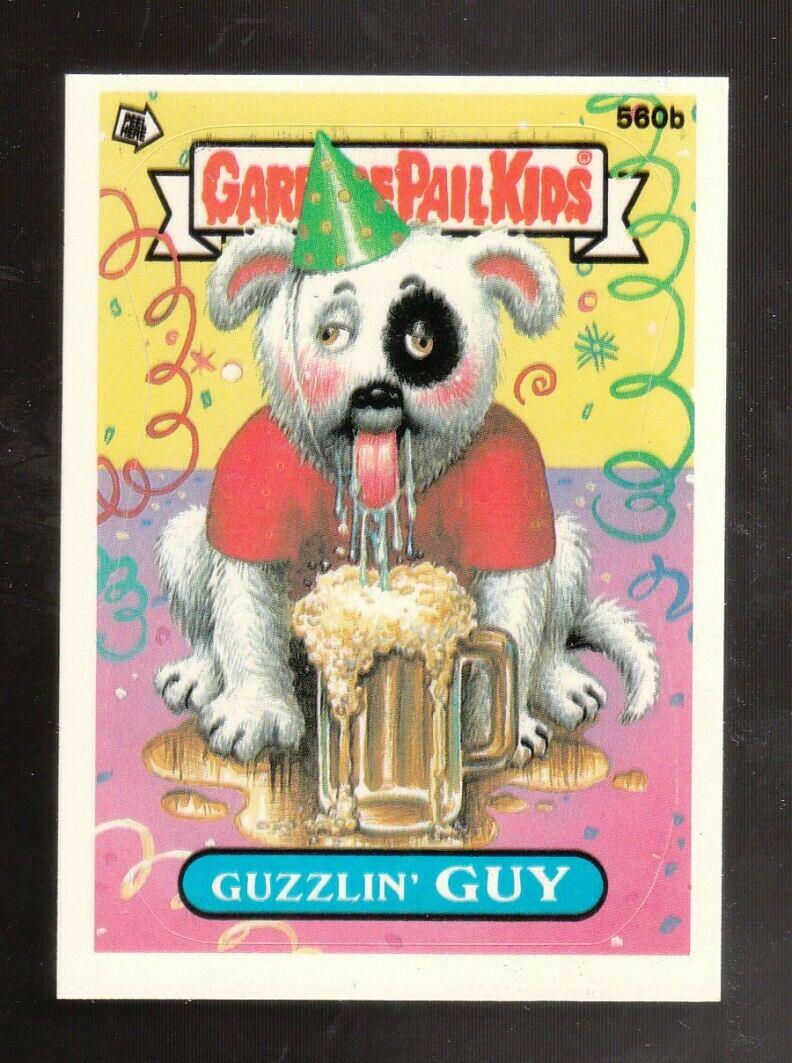 Guzzlin' GUY #560b Prices | 1988 Garbage Pail Kids | Garbage Pail Cards