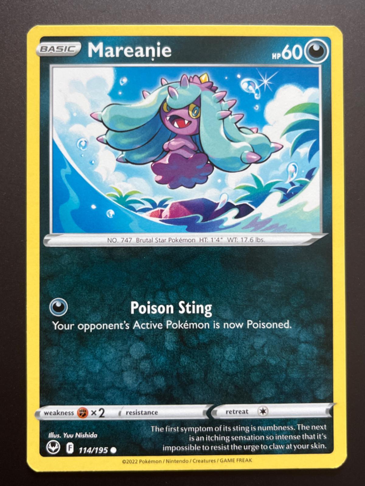 Mareanie | Ungraded | Pokemon Silver Tempest