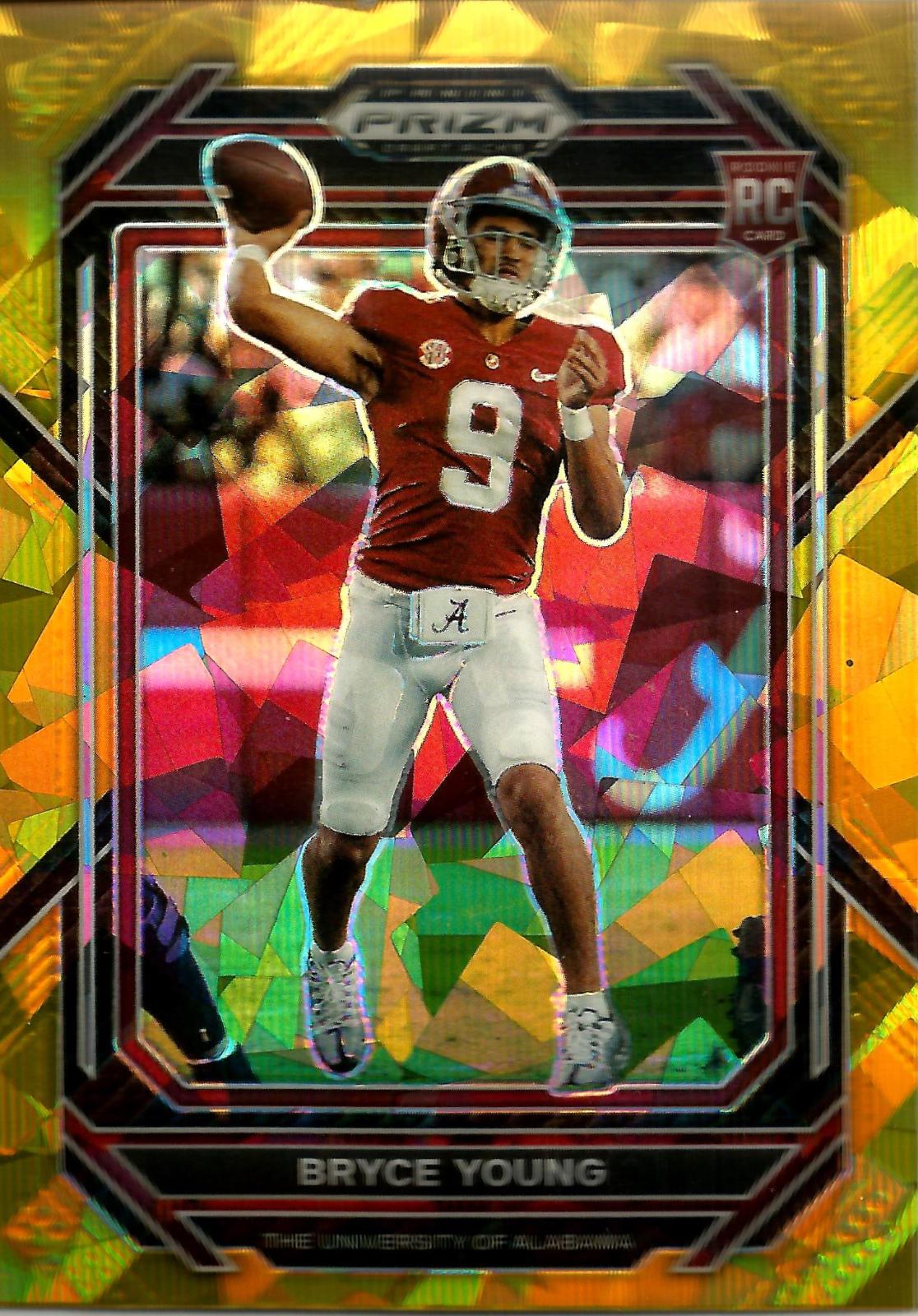 Bryce Young [Gold Ice] | Ungraded | 2023 Panini Prizm Draft Picks