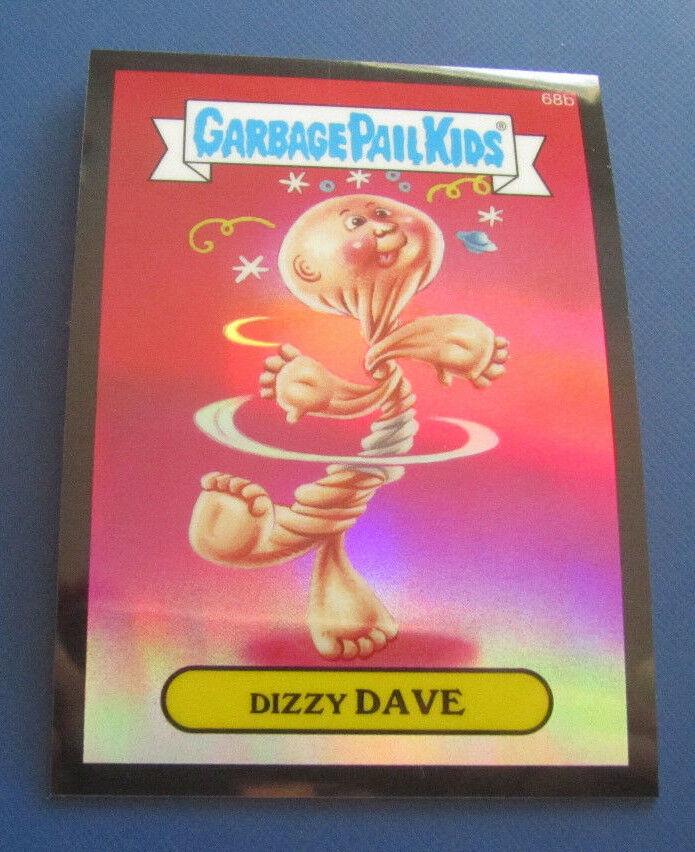 Dizzy DAVE [Refractor] #68b Prices | 2014 Garbage Pail Kids Chrome ...