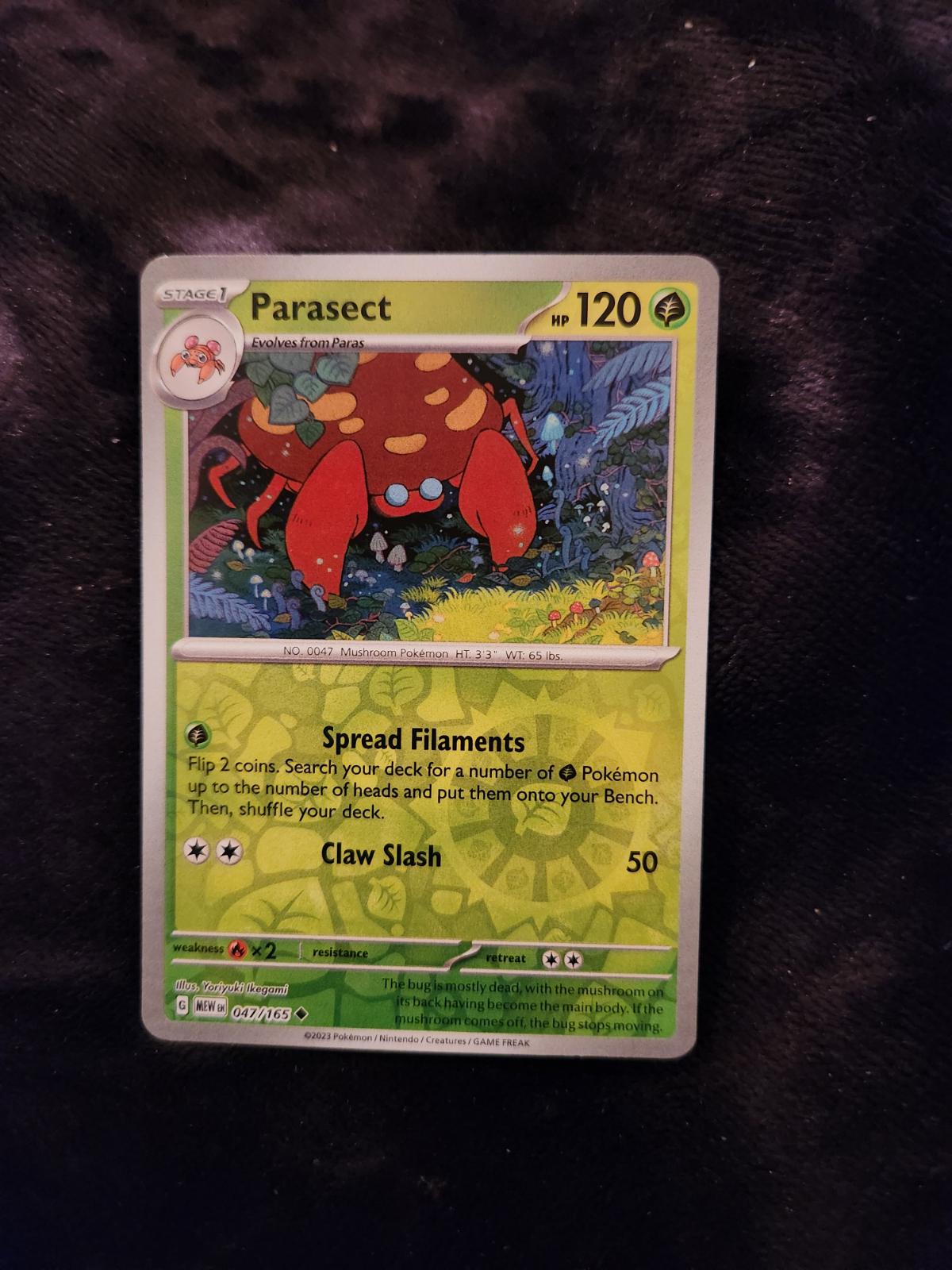 Parasect [Reverse Holo] | Ungraded | Pokemon Scarlet & Violet 151