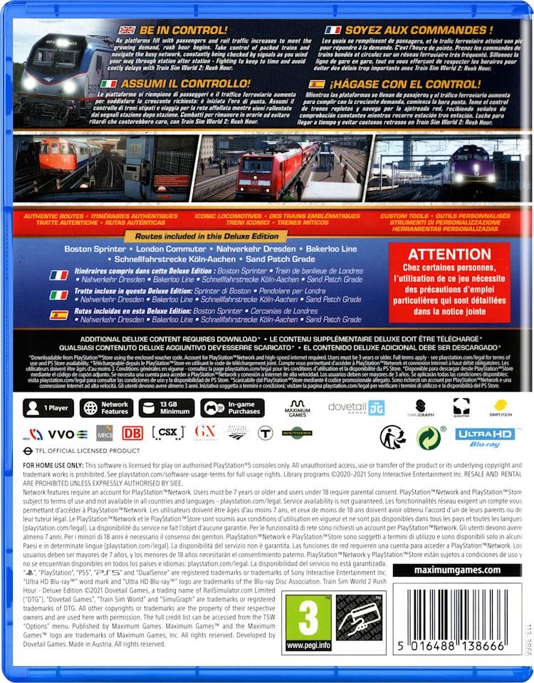 Train Sim World 2: Rush Hour [Deluxe Edition] Prices PAL Playstation 5 ...
