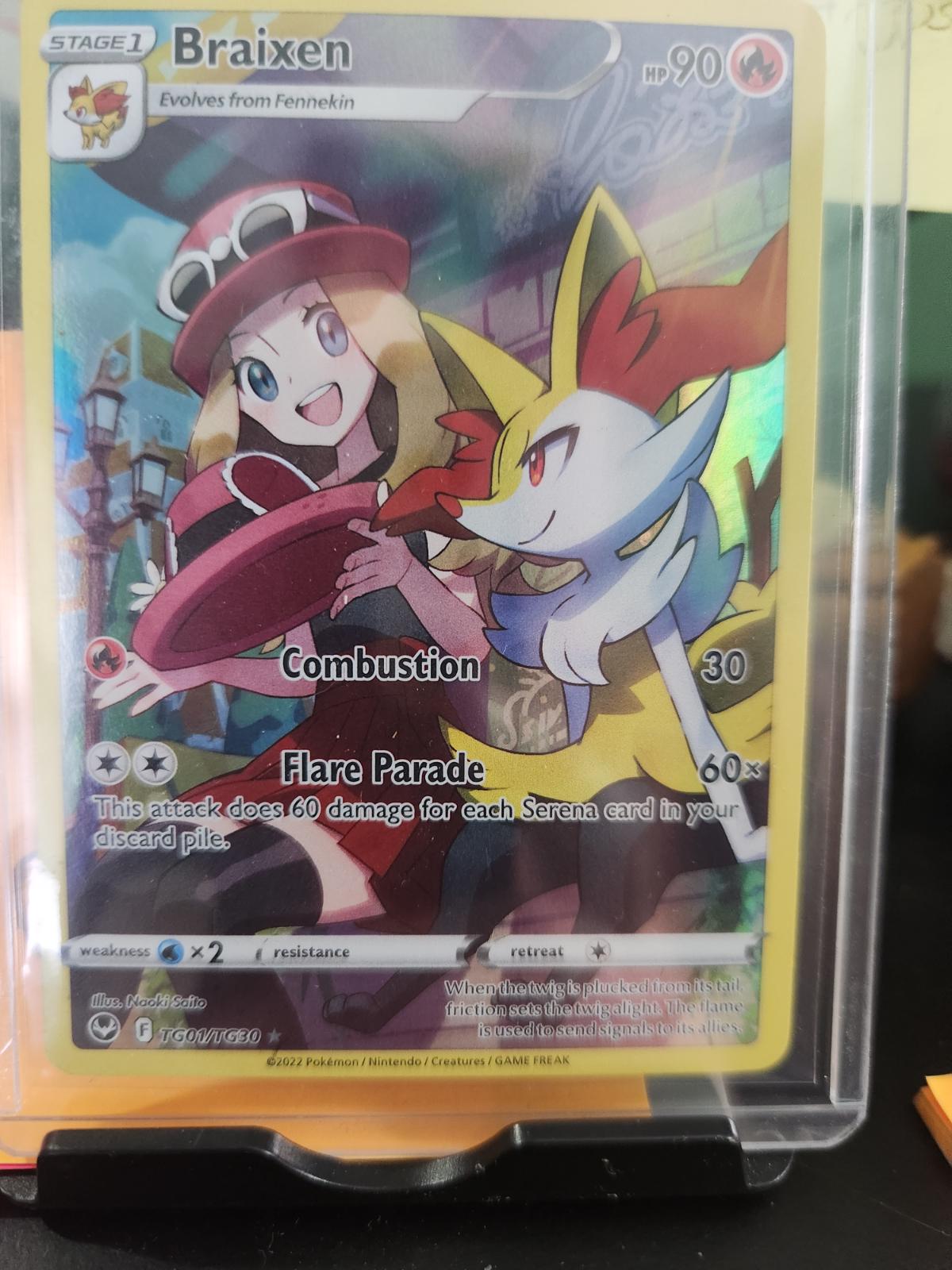 Braixen | Ungraded | Pokemon Silver Tempest