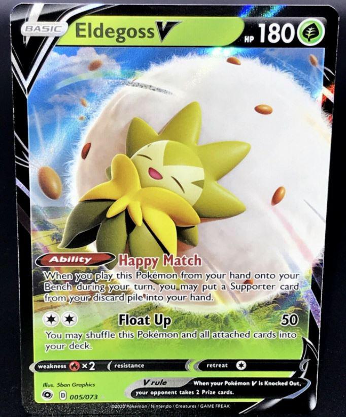 Eldegoss V #5 Prices | Pokemon Champion's Path | Pokemon Cards