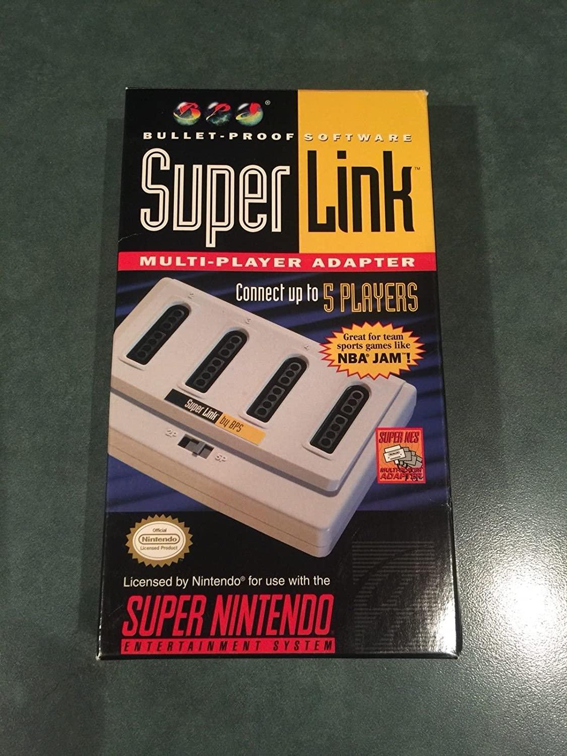Super Link Multi-Player Adapter Prices Super Nintendo | Compare Loose ...