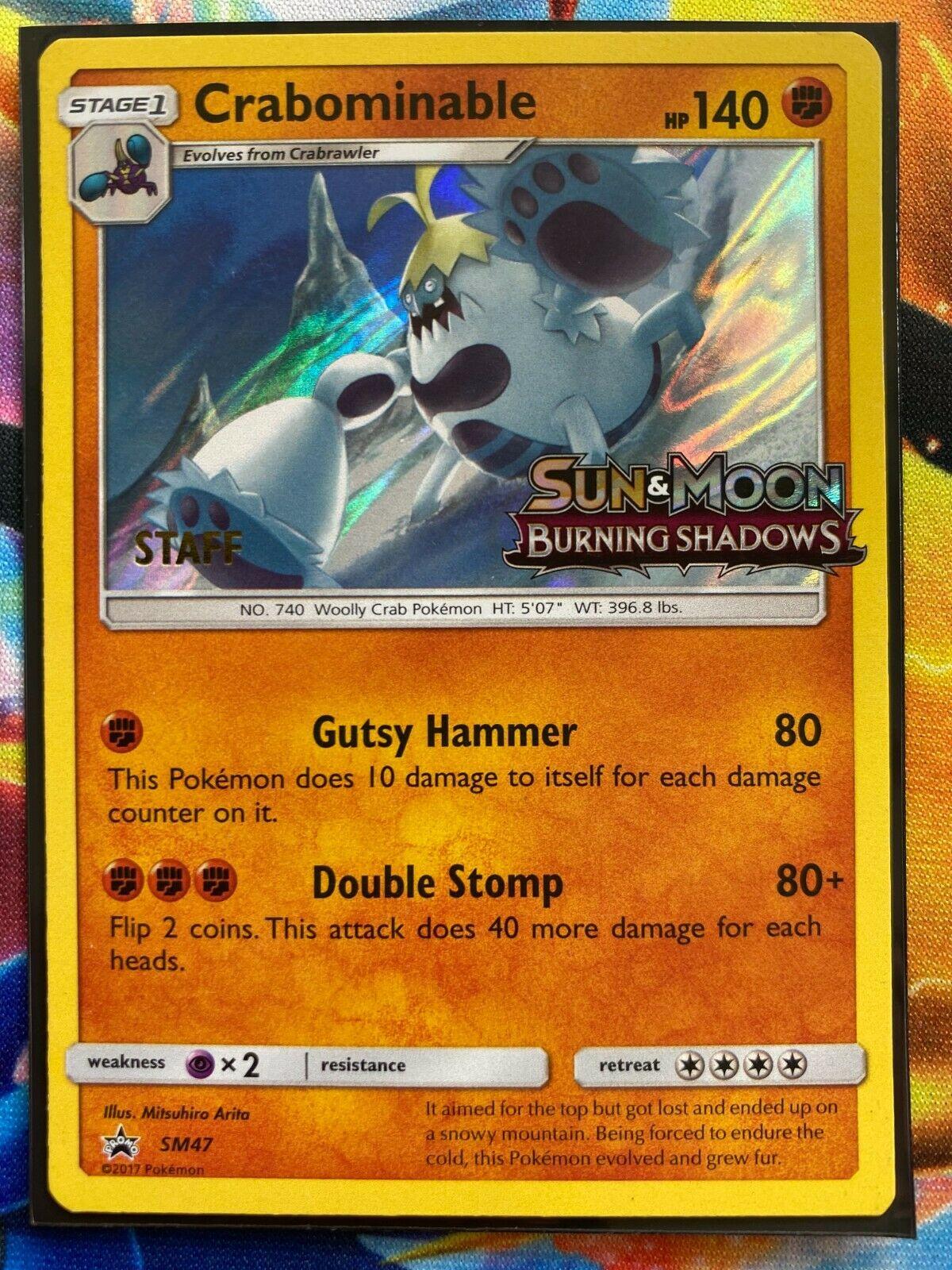 Crabominable #SM47 Prices | Pokemon Promo | Pokemon Cards