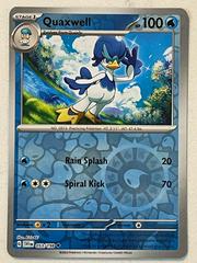 Quaxwell [Reverse Holo] #53 Prices | Pokemon Scarlet & Violet | Pokemon ...