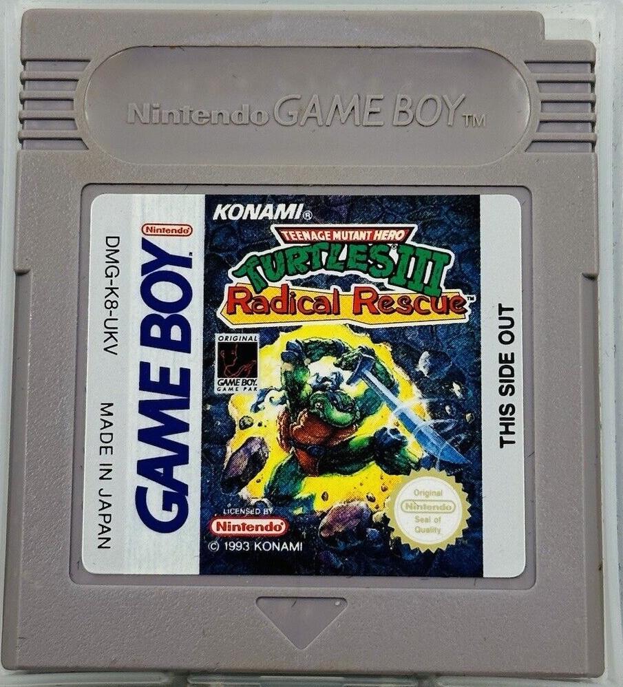 Teenage Mutant Ninja Turtles III Radical Rescue Prijzen PAL GameBoy ...