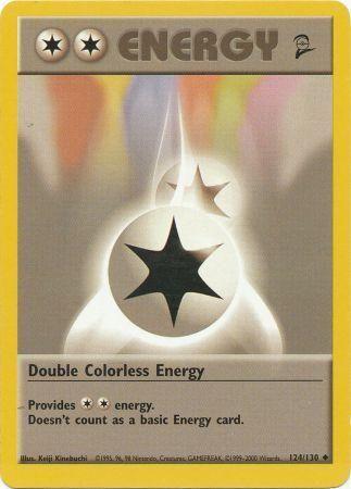 Double Colorless Energy #124 Prices | Pokemon Base Set 2 | Pokemon Cards