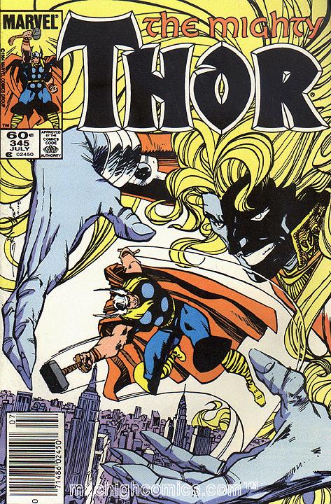 The Mighty Thor [Newsstand] #345 (1984) Prices | Mighty Thor Series