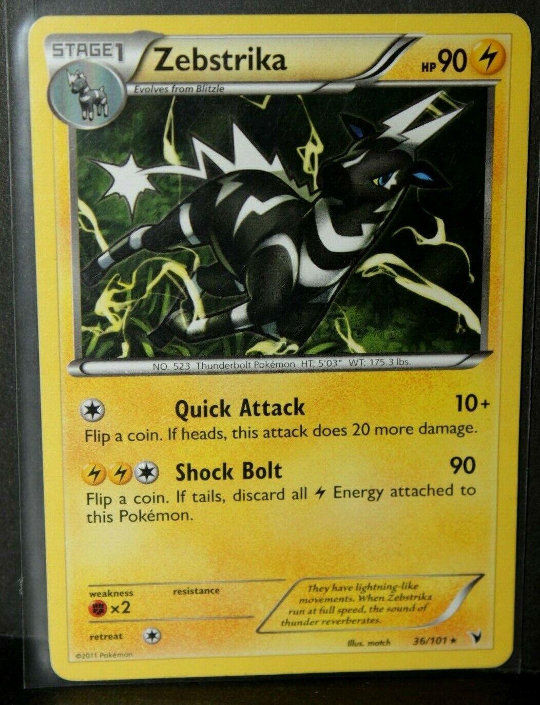 Zebstrika #36 Prices | Pokemon Noble Victories | Pokemon Cards