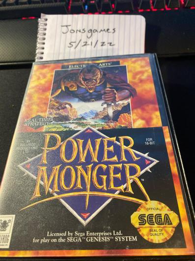 Powermonger | Item and Box only | Sega Genesis