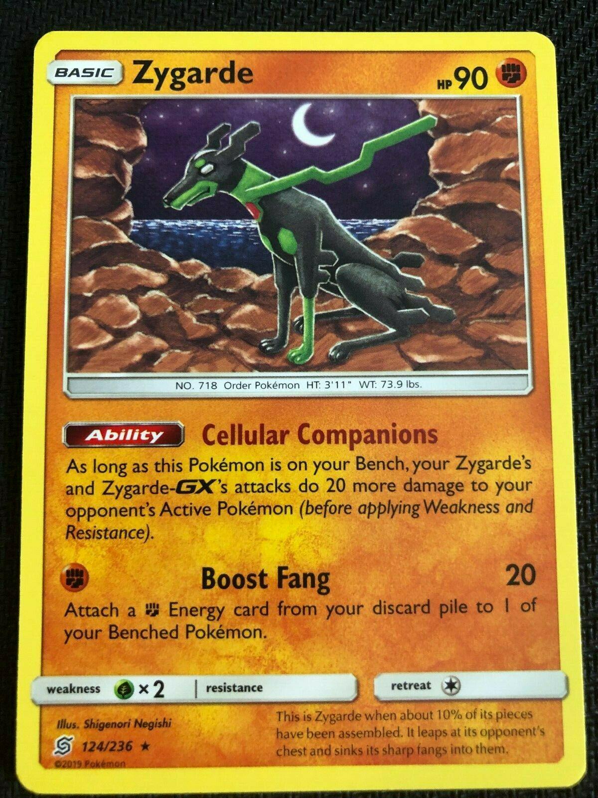 Zygarde #124 Prices | Pokemon Unified Minds | Pokemon Cards