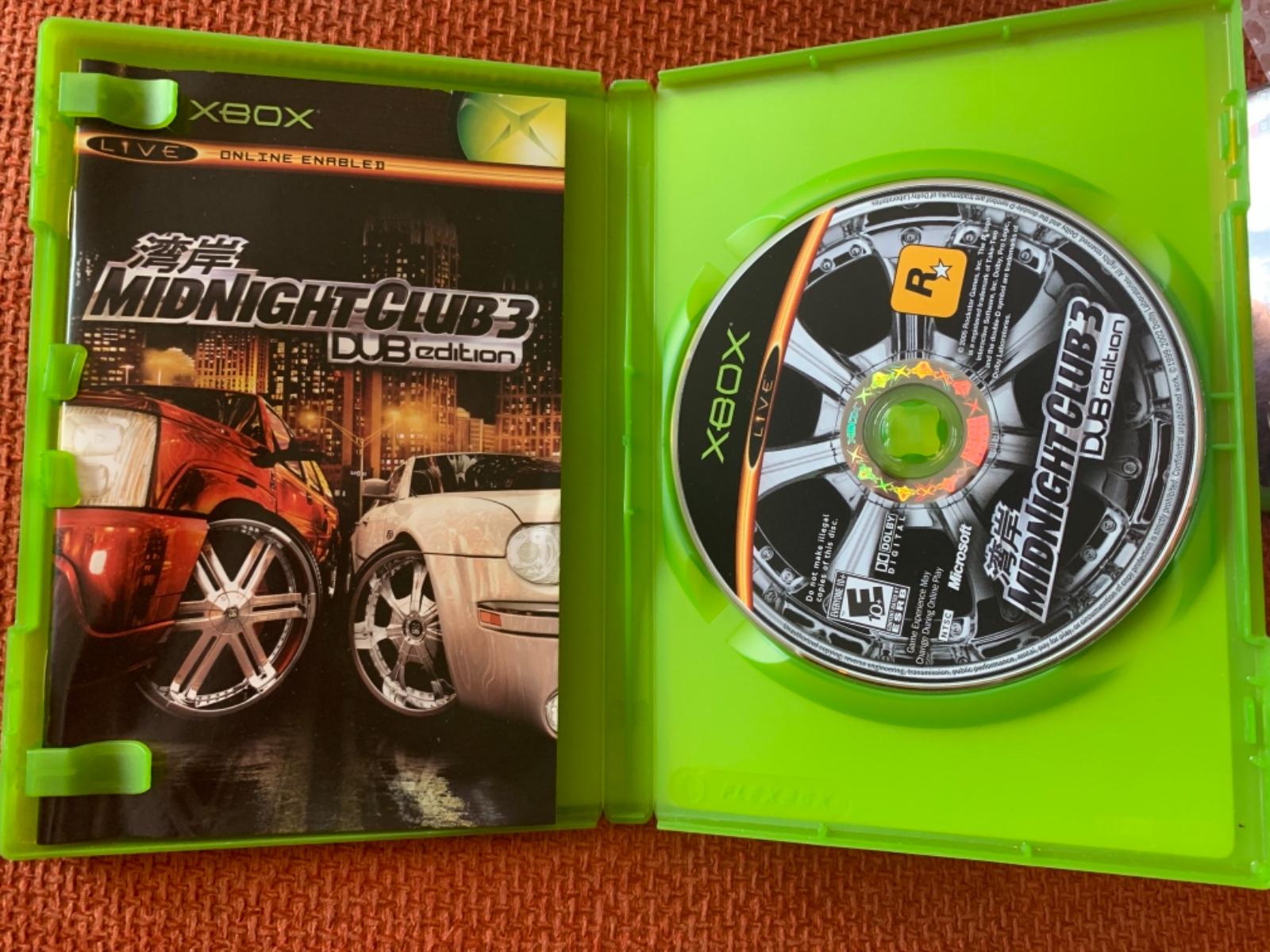 Midnight Club 3 Dub Edition | Item, Box, and Manual | Xbox