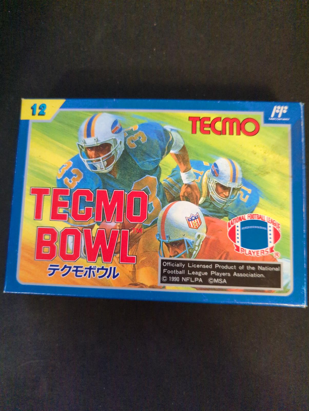 Tecmo Bowl | Item, Box, and Manual | Famicom
