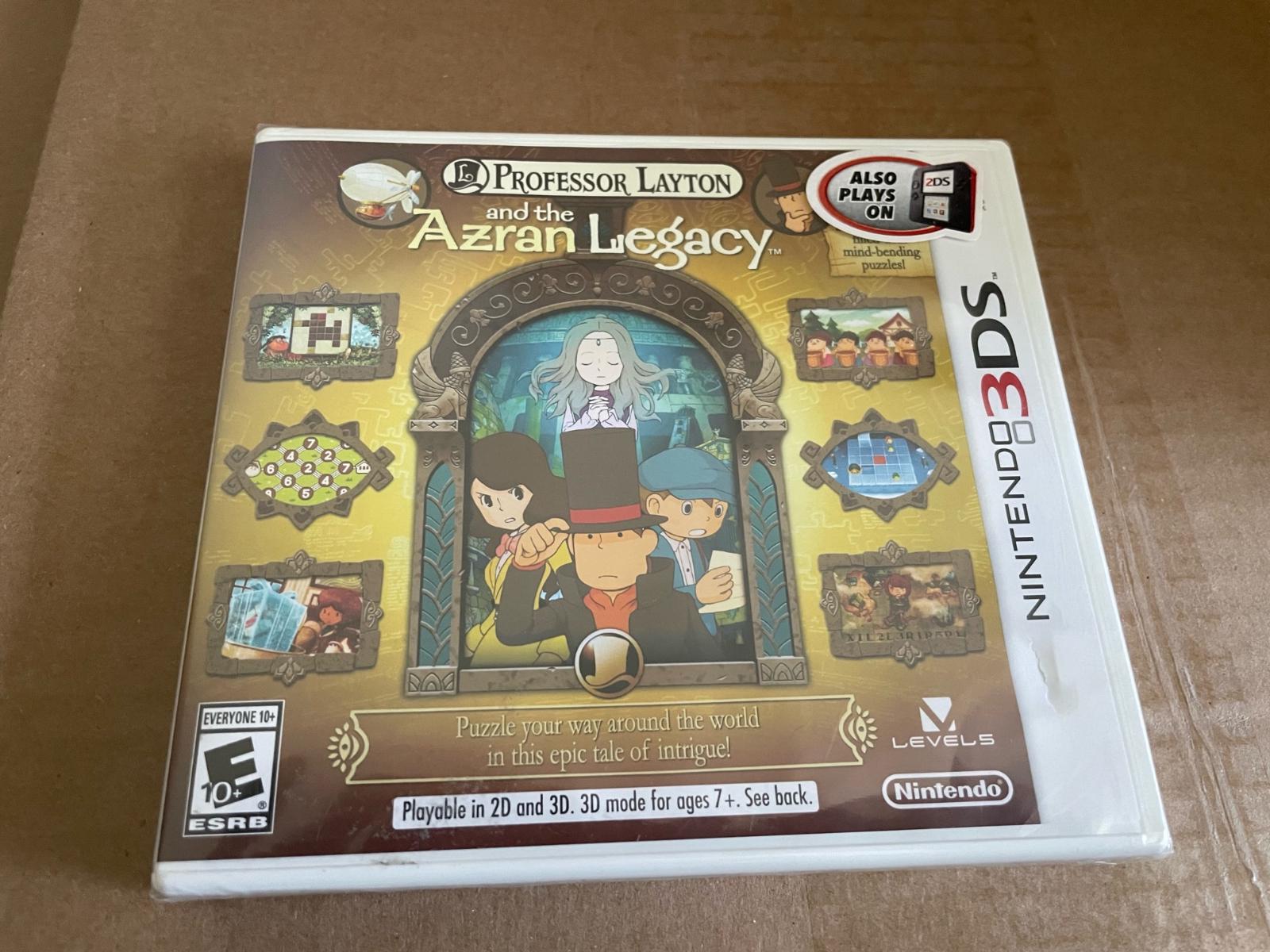 Professor Layton and the Azran Legacy | New Item, Box, and Manual ...