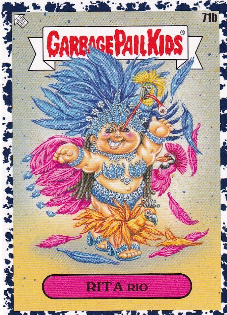 RITA Rio [Black] #71b Prices | Garbage Pail Kids Go on Vacation | GPK Cards