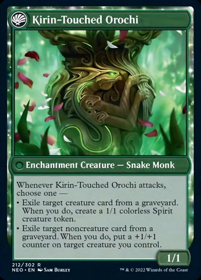 Teachings of the Kirin // Kirin-Touched Orochi #212 Prices | Magic ...