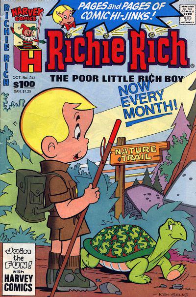 Richie Rich #241 (1989) Prices | Richie Rich Series