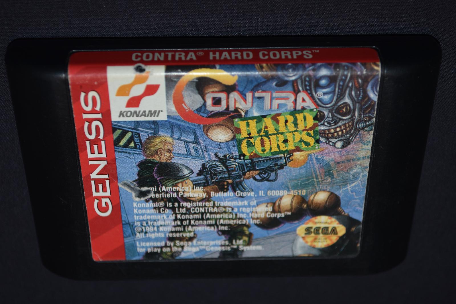 Contra Hard Corps | Item only | Sega Genesis