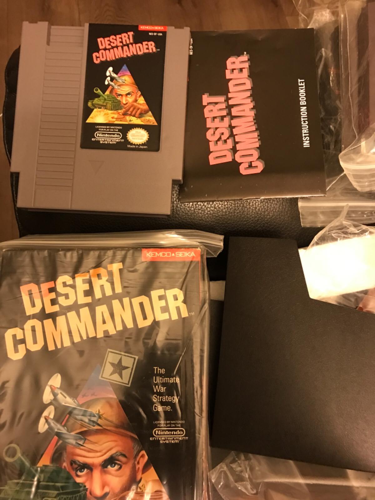 Desert Commander | Item, Box, and Manual | NES