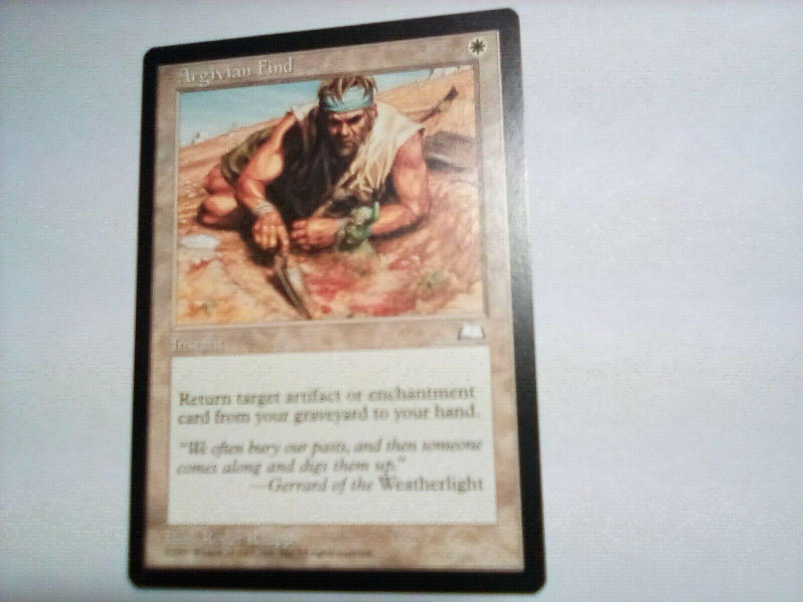 Argivian Find Prices | Magic Weatherlight | Magic Cards