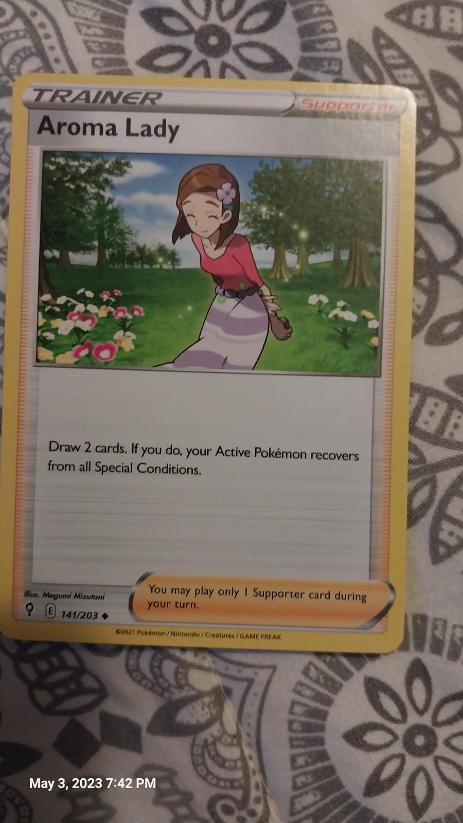Aroma Lady | Ungraded | Pokemon Evolving Skies