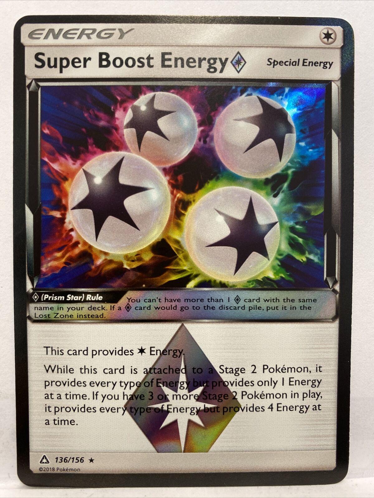 Super Boost Energy Prism Star #136 Prices | Pokemon Ultra Prism ...