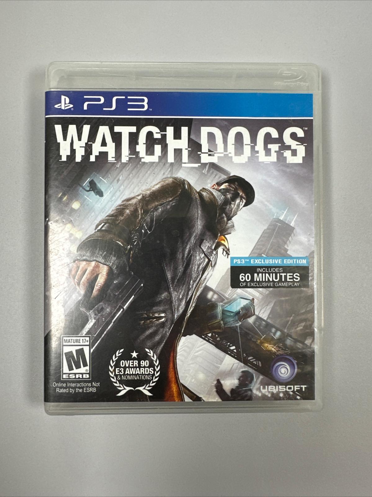 Watch Dogs | Item, Box, and Manual | Playstation 3