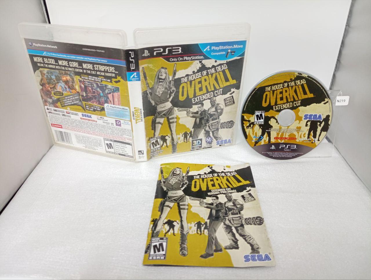 The House Of The Dead Overkill Extended Cut | Item, Box, and Manual ...