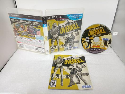 The House Of The Dead Overkill Extended Cut | Item, Box, and Manual | Playstation 3