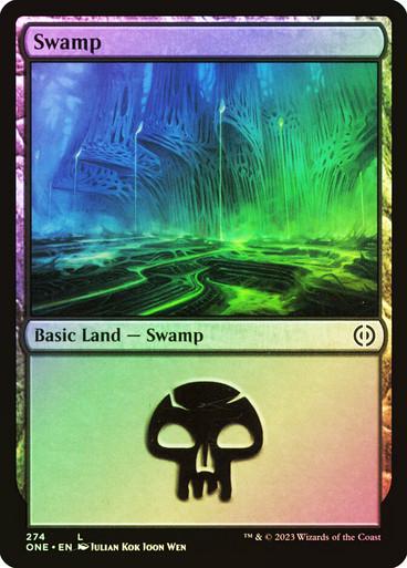 Swamp [Foil] #274 Prices | Magic Phyrexia: All Will Be One | Magic Cards