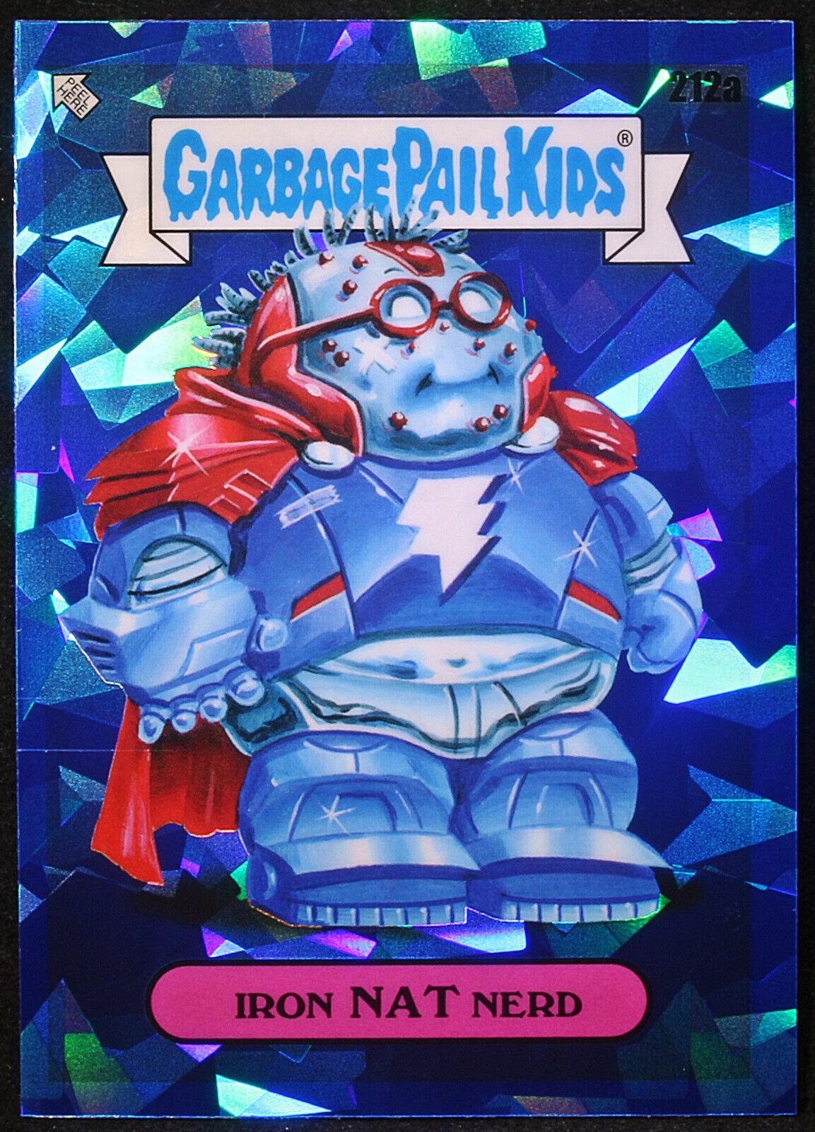 Iron NAT Nerd #212a Prices | Garbage Pail Kids 2022 Sapphire | GPK Cards