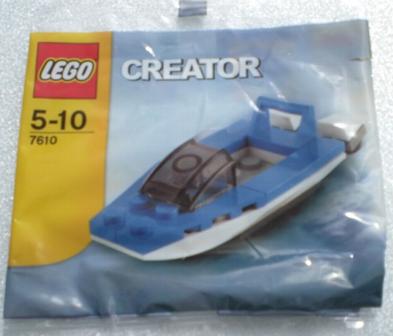 Speedboat #7610 LEGO Set Prices | New, Boxed, Loose Values