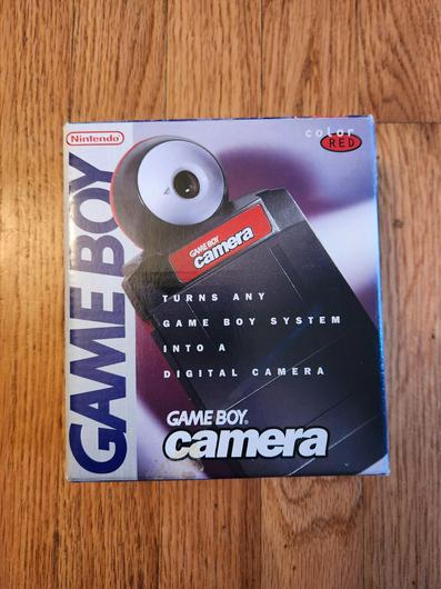 Gameboy Camera [Red] | Item, Box, and Manual | GameBoy