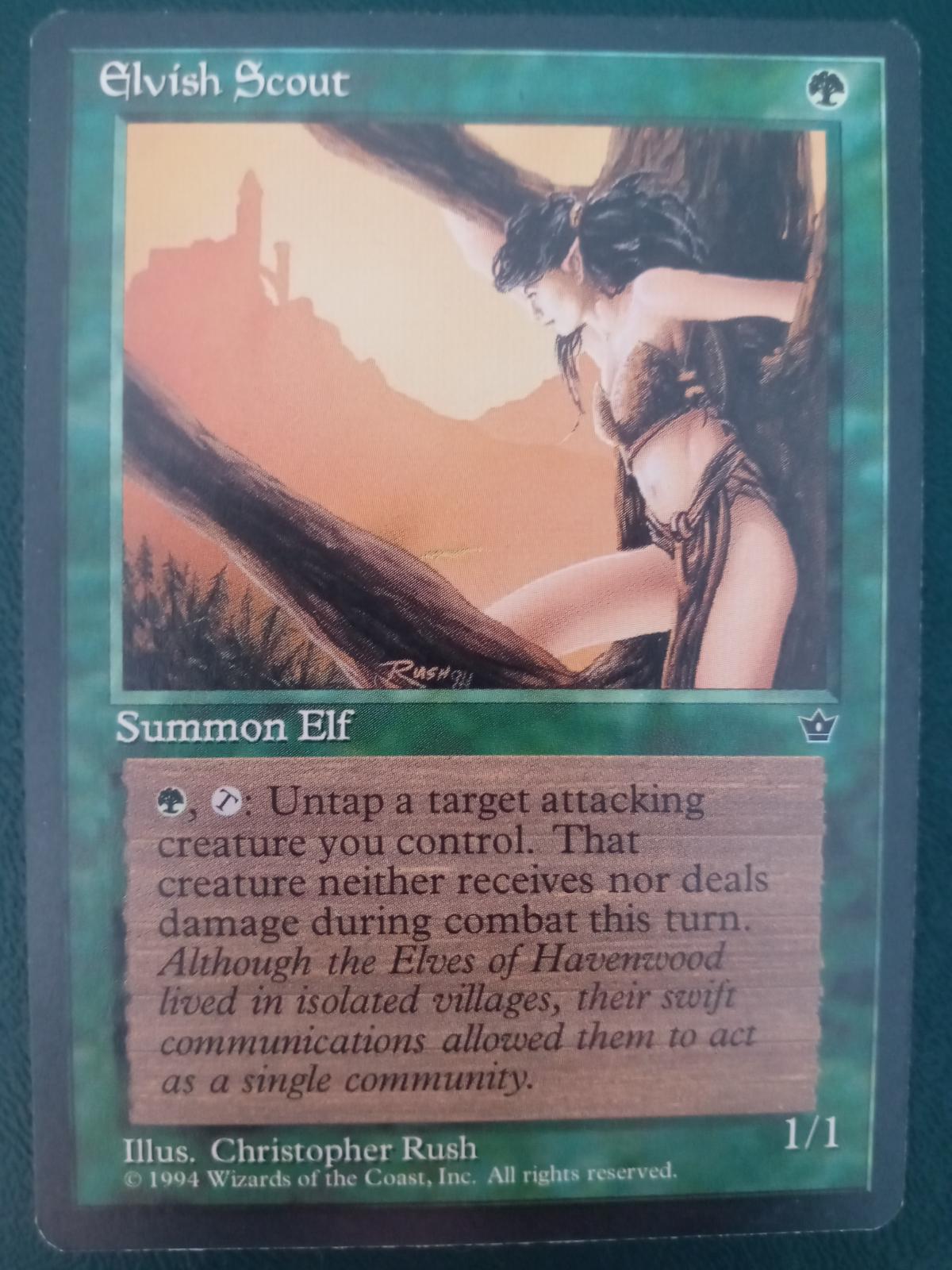 Elvish Scout [Rush] Prices | Magic Fallen Empires | Magic Cards