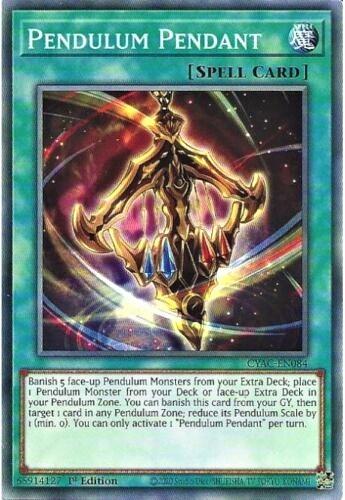 Pendulum Pendant CYAC-EN084 Prices | YuGiOh Cyberstorm Access | YuGiOh ...